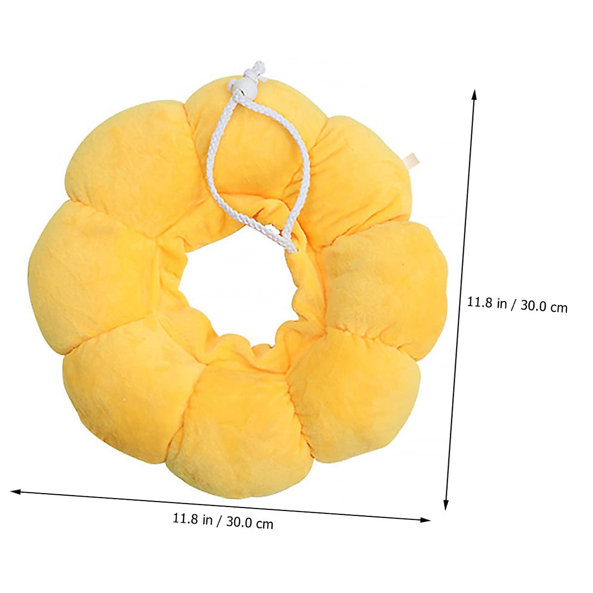 DOITOOL 3pcs Elizabeth Circle Collars for Dogs After Surgery Pet Cat Recovery Collar Surgery Collar Pet Kitten Cone Collar Cat Cone Cat Wooden Stick Dog Cone Conical Pp Cotton Cat Headgear