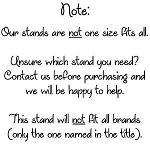 2 in 1 Natural Rocking Stand for Tadpoles Moses Baskets - with Brakes (Read All Product Details)