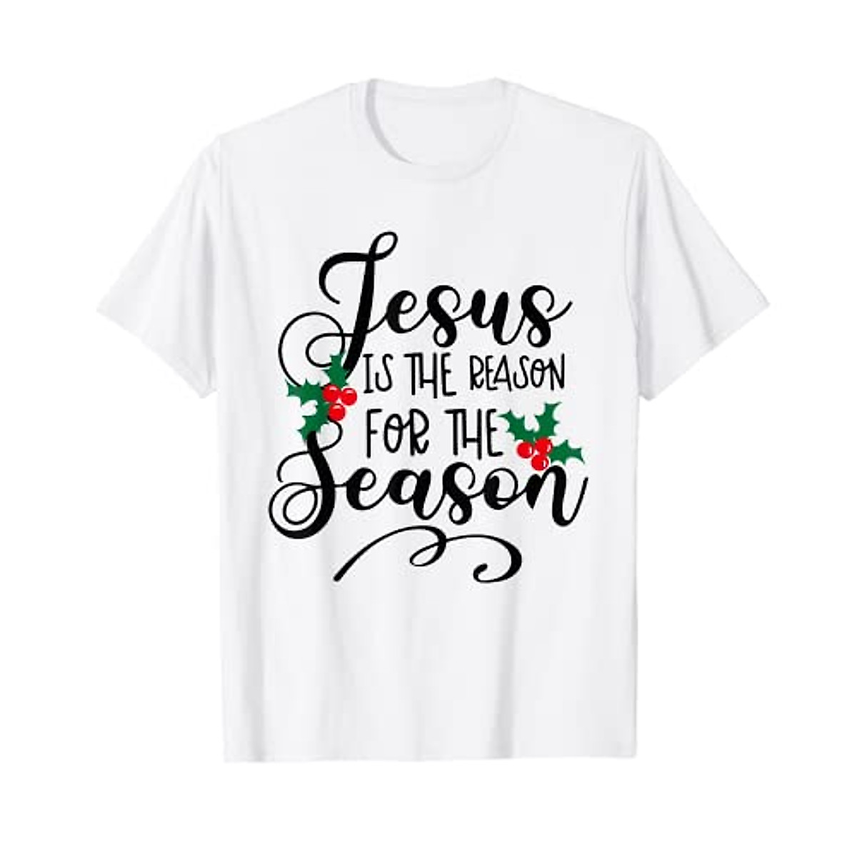 Christian Jesus The Reason Christmas Stocking Stuffer Gifts T-Shirt