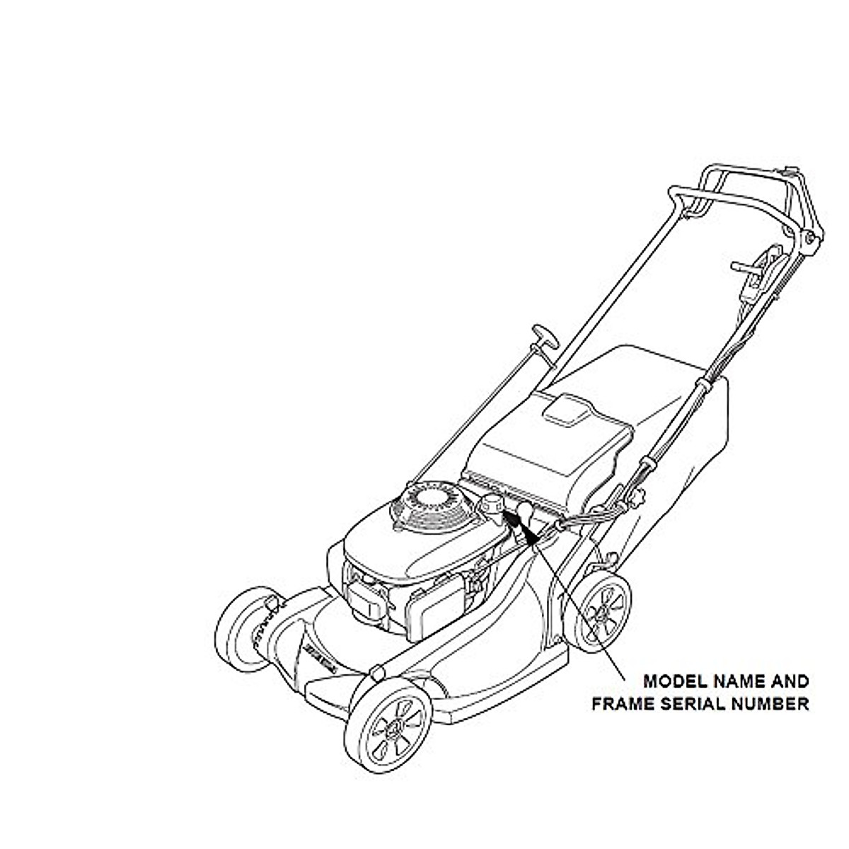 Genuine OEM Honda (HRX2173HYA) (HRX2173HZA) (HRX2173VKA) (HRX2174HYA) (HRX2174HZA) (HRX2174VKA) (HRX2174VLA) Walk-Behind Lawn Mowers Fabric Grass Catcher Bag