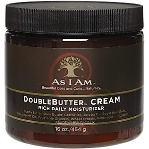 As I Am Double Butter Cream, 16 oz (Pack of 2)