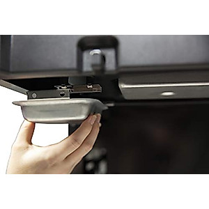 Broil King 18674 Propane Infrared Side Burner Kit, Black, Silver