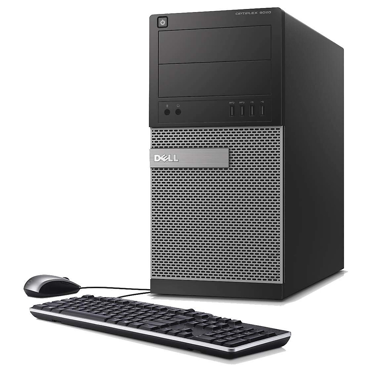 Dell Optiplex 9020 Mini Tower Desktop PC, Intel Core i5-4570, 16GB Ram, 2TB SATA Drive 256GB SSD WiFi, DVD-RW, Dual 19 LCD, Windows 10 Pro (Renewed)