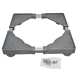 plplaaoo Adjustable Fridge Stand,Dryer Stand,Universal Base Mini Fridge Stand,Refrigerator Stand,Washing Machine Floor Stand,for Washing Machine,Refrigerator,Dryer