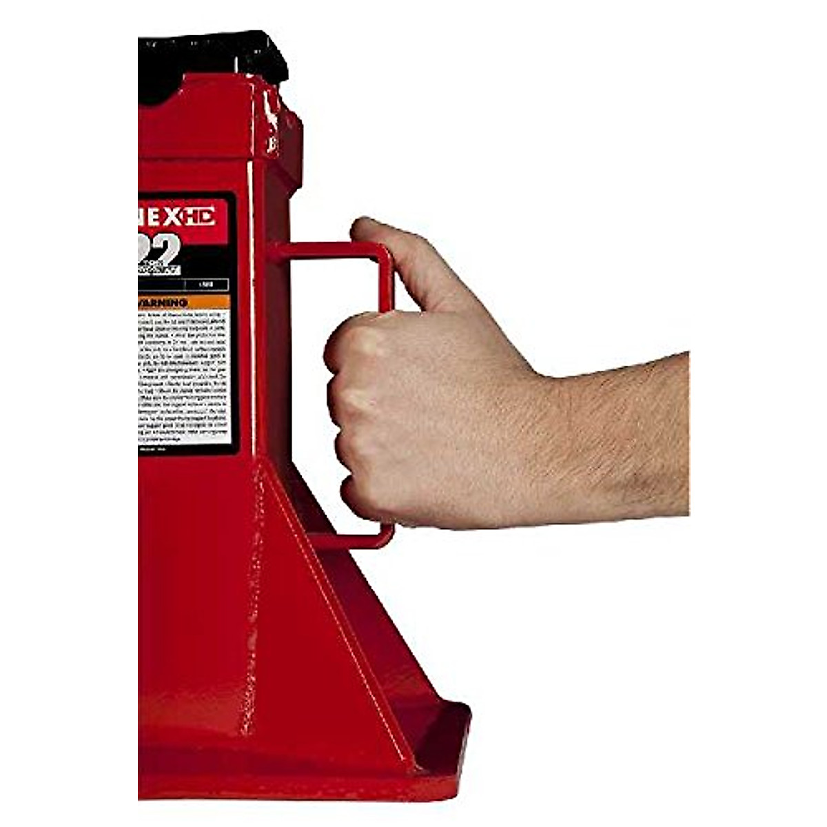 SUNEX TOOLS 1522A 22-Ton Jack Stands, Pair,Red