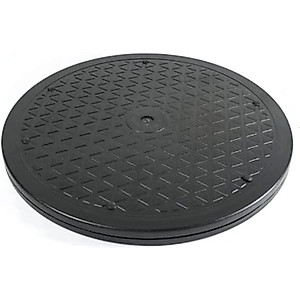 12 Inch Heavy Duty Swivel Ball Bearing Stand 360˚ Rotation Lazy Susan Turntable for TV, Monitors, Laptops, Artwork, Plants,