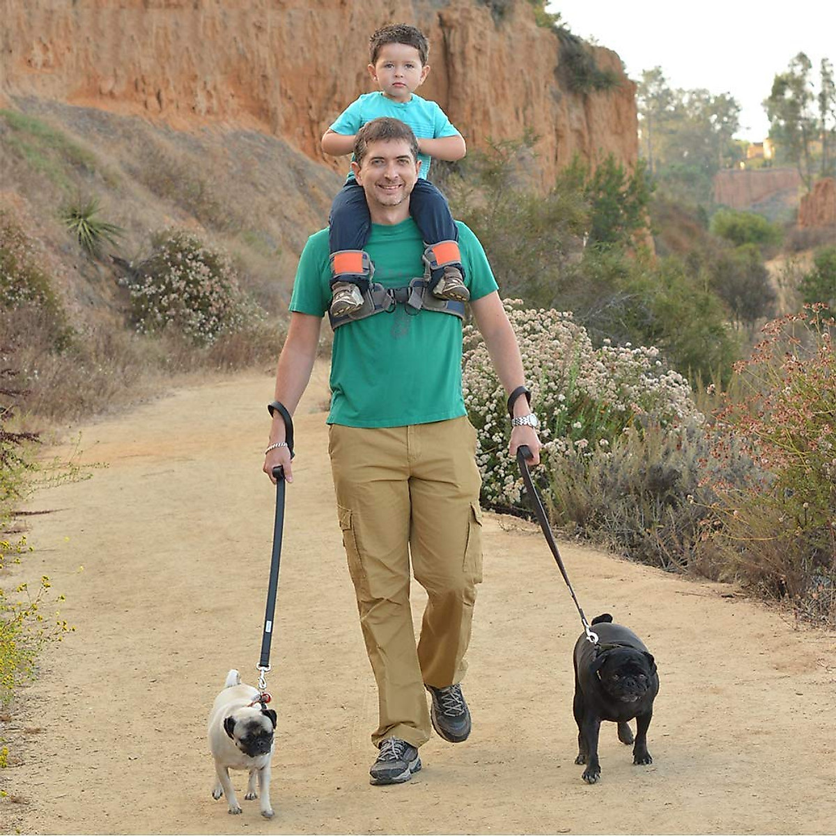 Child Shoulder Carrier Baby Saddle Toddler Hiking Backpack Baby Ankle Straps Hands Free Backpack-Holds a 44.1lb Child for Ergonomic Seat,Street Markets,Hiking