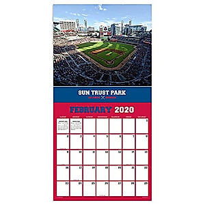 2020 Ballparks Wall Calendar