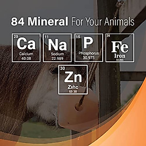 Yield Titan Himalayan Pink Salt 7 LB fof 2pcs, Salt Licks for Animals Licking Block for Horses, Cows, Deer, and Other Livestock - Rope Included (2 Qty)