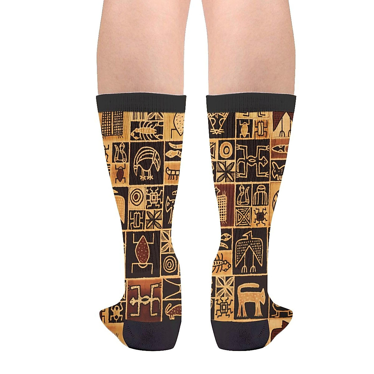 African Egyptian Culture Novelty Socks For Women & Men One Size