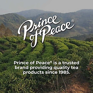 Prince of Peace Organic Black Tea, 2 Pack - 100 Tea Bags Each – 100% Organic Black Tea – Unsweetened Black Tea – Lower Caffeine Alternative to Coffee – Herbal Health Benefits