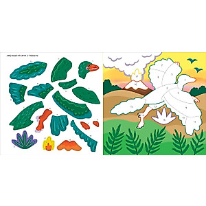 My First Color-by-Sticker Book - Dinosaurs