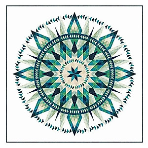 Green, Brown, Quartz Design, Fabric, 100% Cotton, Stonehenge Gradations II, Pine Ridge, Northcott, 26756-78, by The Yard