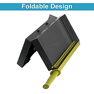 Meafeng A4 Paper Trimmer, Foldable Guillotine Paper Cutter with Hand-held, 12 inch Cut Length, 16 Sheets Capacity, for Scrapbooking Crafts Photo & Label