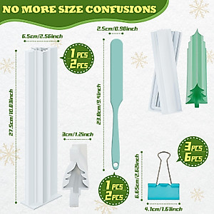 Tessco Heart Shaped Long Tube Silicone Mold Heart Shape Soap Embed Molds Column Making Supplies with Spatula 3 Pcs Binder Clips for Soap Chocolate Candy Cake