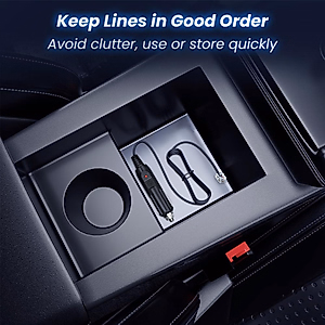 Digipartspower Car Adapter for Valentine One V1 Radar Laser Detector Auto Power Cord DC Charger