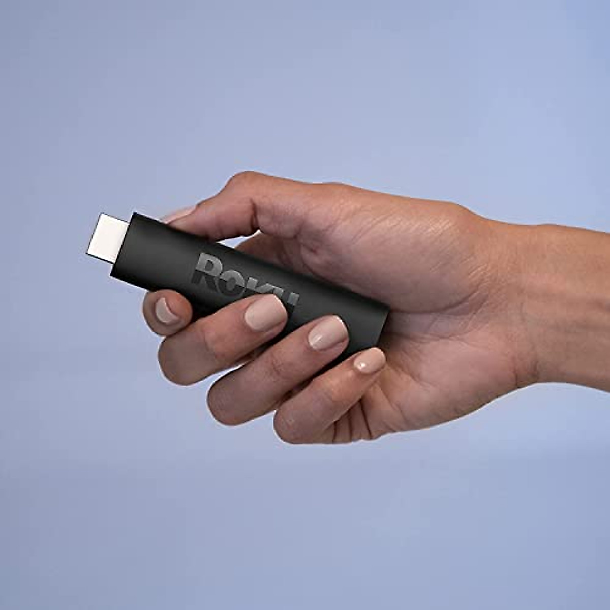 Roku Streaming Stick 4K 2021 Streaming Device with Roku Voice Remote and TV Controls 4K/HDR/Dolby Vision & Bundle Swanky Cables HDMI Cable and TV Cleaning Kit