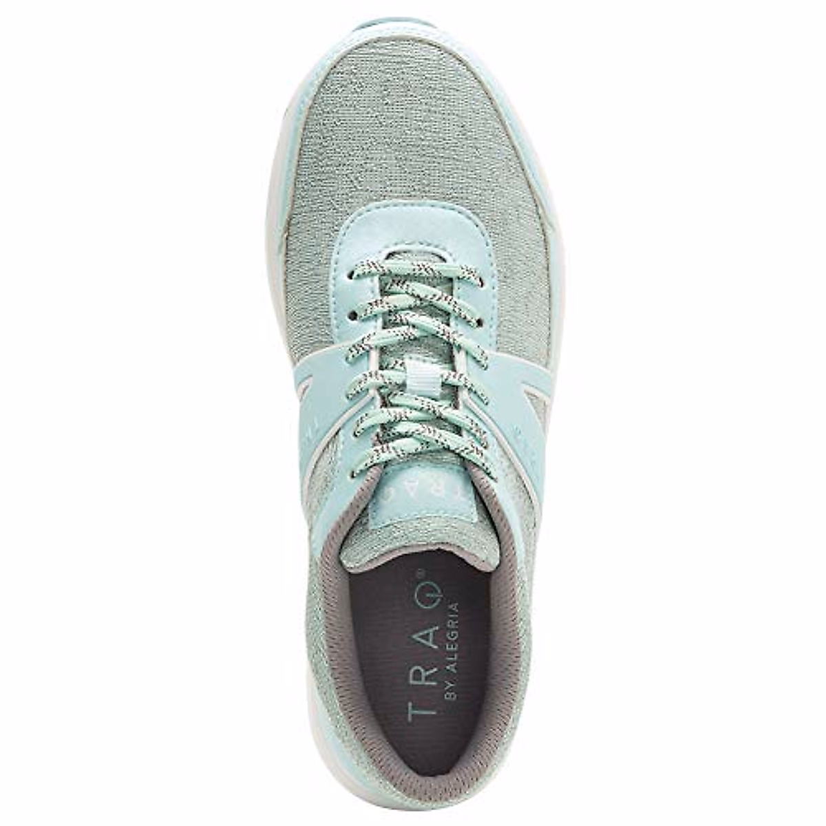TRAQ by Alegria Qarma Womens Smart Walking Shoe Mint Dew 9 M US
