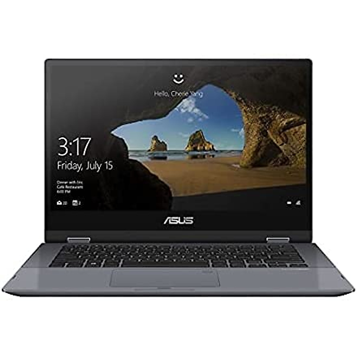 ASUS Vivobook Flip 14" FHD 2-in-1 Touchscreen Laptop | Intel Core i3-8145U up to 3.9GHz | 8GB DDR4 | 256GB SSD | Webcam | Bluetooth | HDMI | Windows 10 Home S | TWE Bundle