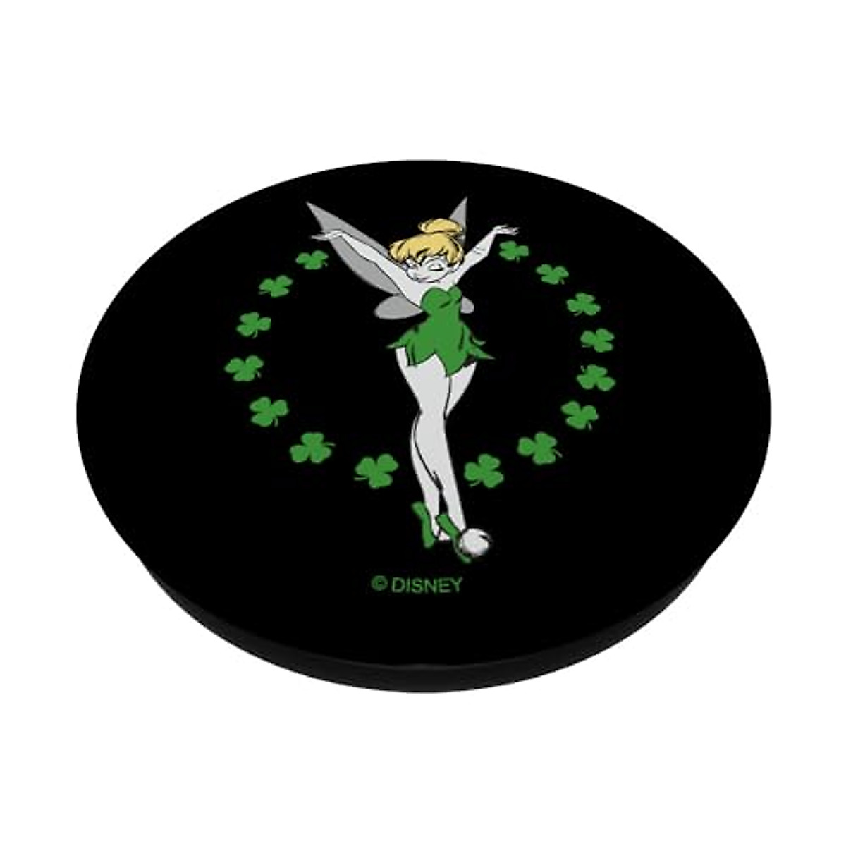 Disney Peter Pan Tinker Bell Shamrock St. Patrick's Day PopSockets Standard PopGrip