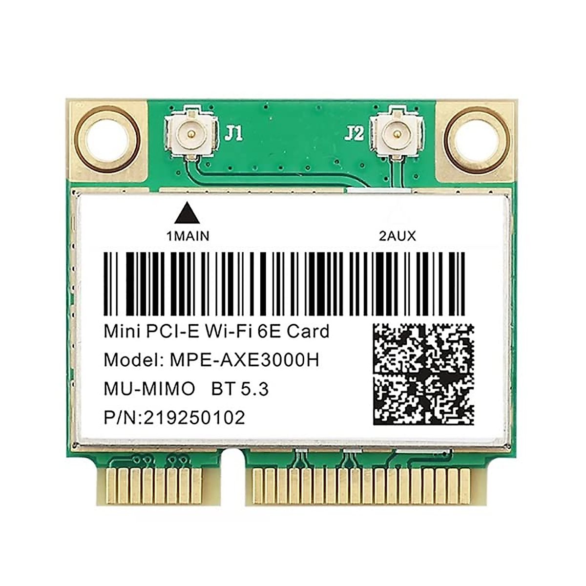 Teday WiFi 6E 3000Mbps Bluetooth 5.2 AX210HMW MPE-AXE3000H for Intel AX210 Wireless Mini PCI-E WiFi Card 802.11ax/ac 2.4G/5Ghz Adapter Than AX200