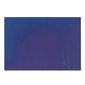 Ambesonne Indigo Cutting Board, Ombre Vivid Colored Image with Purple Pink Seem Shadow Detail Art Print, Decorative Tempered Glass Cutting and Serving Board, Small Size, Dark Blue and Purple