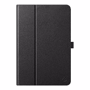 Fintie Folio Case for All-New Amazon Fire HD 10 and Fire HD 10 Plus Tablet (Only Compatible with 11th Generation 2021 Release) - Slim Fit Standing Cover with Auto Sleep/Wake, Black