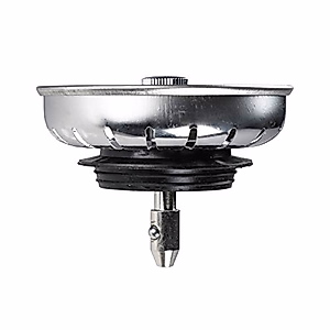 Danco 81091 3-1/2-Inch Post Lock-In Basket Strainer, Stainless Steel