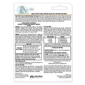 Four Paws Healthy Promise Aloe Ear Mite Treatment for Dogs Ear Mite Remedy 0.75 Fl. Ounces