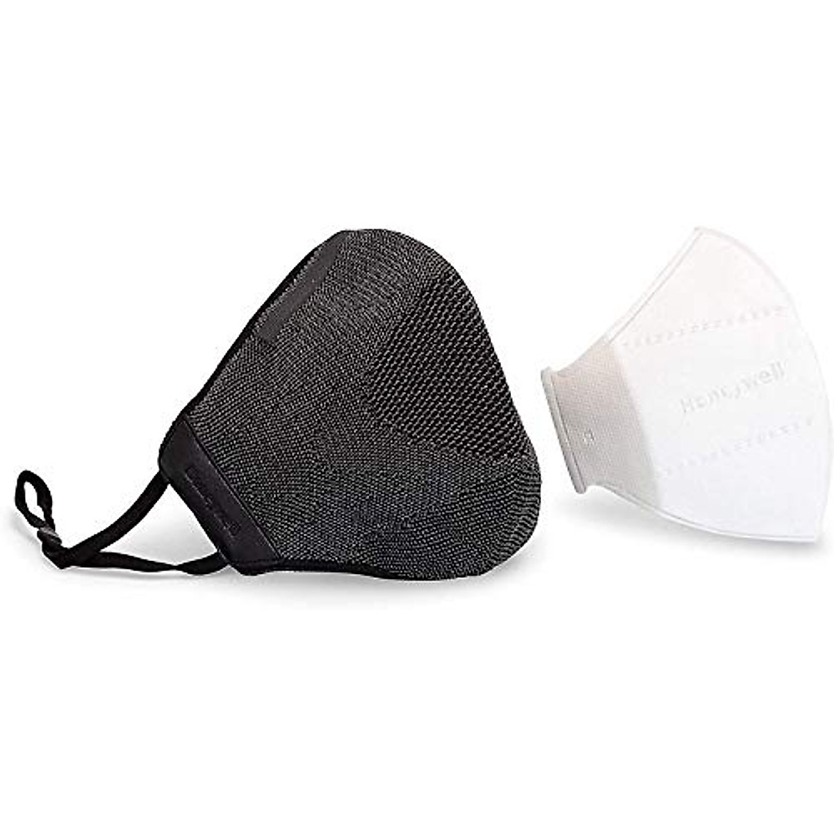 Honeywell Safety Dark Gray Dual Layer Face Cover with 8 Replaceable Inserts, Size Youth/Adult Extra Small (RWS-50116)