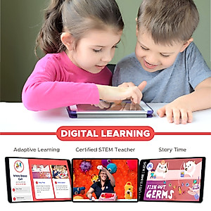 MEandMine Healing Lab- Science Kit - Immune System, Magnetic Fishing Game- Fish Out Germs Sensory Toys- Learning & Education Toys for Kids 4-7 - STEM Toy