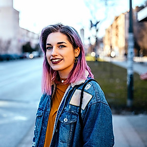 ARCTIC FOX Vegan and Cruelty-Free Semi-Permanent Hair Color Dye (4 Fl Oz, VIRGIN PINK)