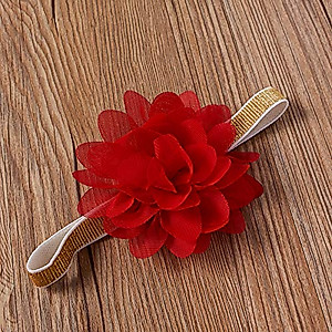 Newborn Infant Girl Skirt Outfits Red Heart Black Romper+Golden Dots Red Tulle Tutu Skirt Baby Clothes Valentine's Day (0-3 Months, Daddy's Little Valentine Outfits)