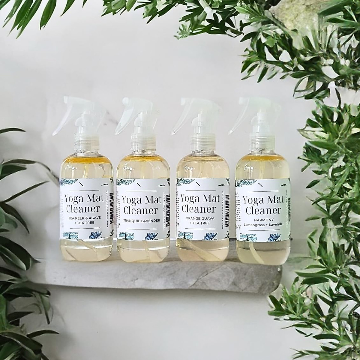 Nature Skin Shop Upward Dog Yoga Mat Cleaner Yoga Spray (Harmony Lemongrass + Lavender)