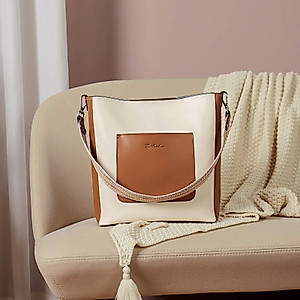 BOSTANTEN Handbags for Women bundle Women Leather Wallet