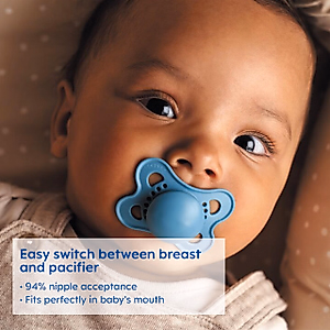 MAM Original Matte Baby Pacifier, Nipple Shape Helps Promote Healthy Oral Development, Sterilizer Case, 2 Pack, 0-6 Months, Unisex,2 Count (Pack of 1)