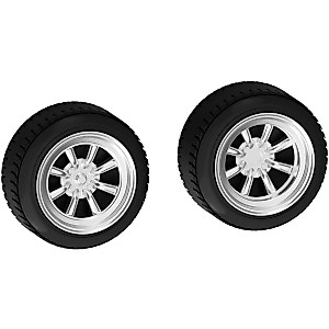 Aoshima Bunka Kyozai 09-SP3 The Snap Kit Series Nissan Skyline 2000GT-R Custom Wheel (Red) Color Coded Plastic Model