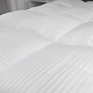 SensorPedic Tencel Mattress Topper, Twin, White