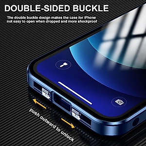 Cipherguard Magnetic Privacy Case for iPhone, Privacy Phone Case, Anti Peep 360 Degree Front, Privacy Screen for iPhone 12/13/14 Pro Max (13 ProMax, Black)