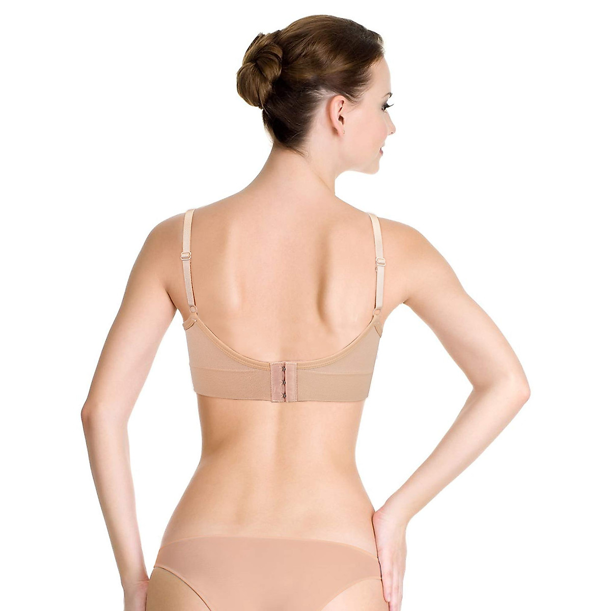 4 Pieces Neck Bralettes Wireless Cami Bra Tank Top Bra Sports Bra for Women Girls (Black, Green, Dark Grey, Pink,Small)