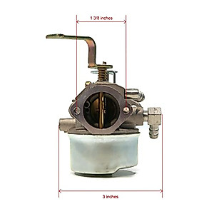 fancyU Tecumseh Carburetor Carb Perfect Replacement, Carburetor for Tecumseh 640152 640152A 640023 640051 640140 640112 HM80,HM90 HM100