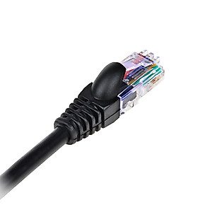 LFHUKEJI RJ45 to RS232, DB9 9-Pin Serial Port Female to RJ45 Cat5 Ethernet LAN Console 4.9Ft