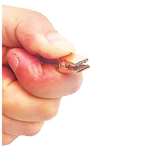 Hyamass 50pcs Metal Hook Clips Hanging Curtain Clip Hanger Wire Holder Home Decoration, Photos, Art Craft Display (Copper Gold)