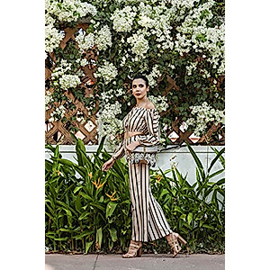 Myra Bag Grumpy Upcycled Canvas & Cowhide Small Crossbody Bag S-1516