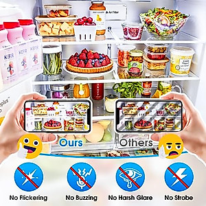 Maylaywood LED Refrigerator Light Bulbs, 40 Watt Equivalent A15 Fridge Bulb Waterproof, Daylight White 5000K, 550LM, E26 Base, Non-Dimmable, 5W LED Appliance Bulb for Frigidaire Home Lighting, 2-Pack