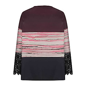 Womens Classic Blouses Fashion Plus Size V Neck Shirts Sweater Top Long Sleeve Casual Sweatshirt Men Quarter Zip Pullover Womens Hooded Sweatshirt U of M Sweatshirt 18yr Old Girl Gifts