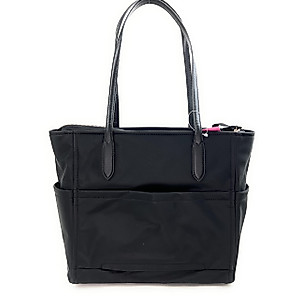 Kate Spade New York Large Chelsea Nylon Satchel (Black)