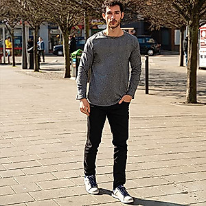 AX BOXING Mens Casual Shoes Fashion Sneakers Breathable Comfort Walking Shoes for Male(Aa Gray, Numeric_10_Point_5)