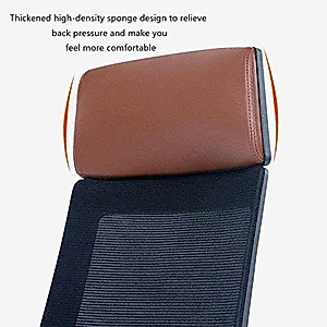 HOUKAI Executive Adjustable Office Chair, Ergonomic Computer Chair Ergonomic Backrest Swivel Chair (Color : D)