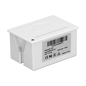 Thermal Receipt Printer 80mm USB Serial LAN Port, ESC POS Command Support Cash Drawer, Compact and Convenient
